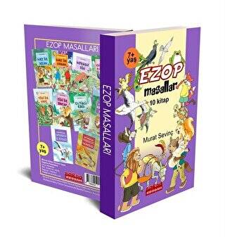 Ezop Masalları Seti Renkli Resimli Düz Yazılı (Kolektif) - Fiyat & Satın Al - Kitapsepeti.com