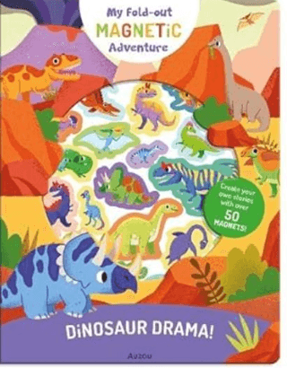 My Fold-Out Magnetic Adventure: Dinosaur Drama - Kolektif - Fiyat ...