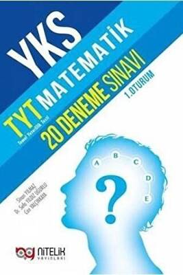 Nitelik Yayınları Nitelik YKS TYT Matematik 20 Deneme 1.Oturum - Kolektif - Fiyat & Satın Al ...