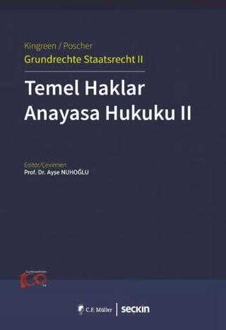 Temel Haklar, Anayasa Hukuku II - Thorsten Kingreen - Fiyat & Satın Al - Kitapsepeti